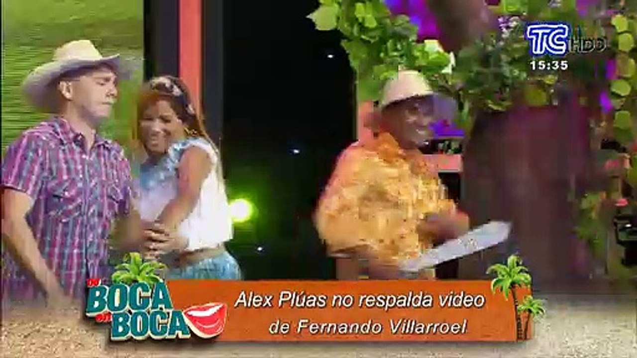 Alex Plúas no respalda video de Fernando Villarroel - Vídeo Dailymotion