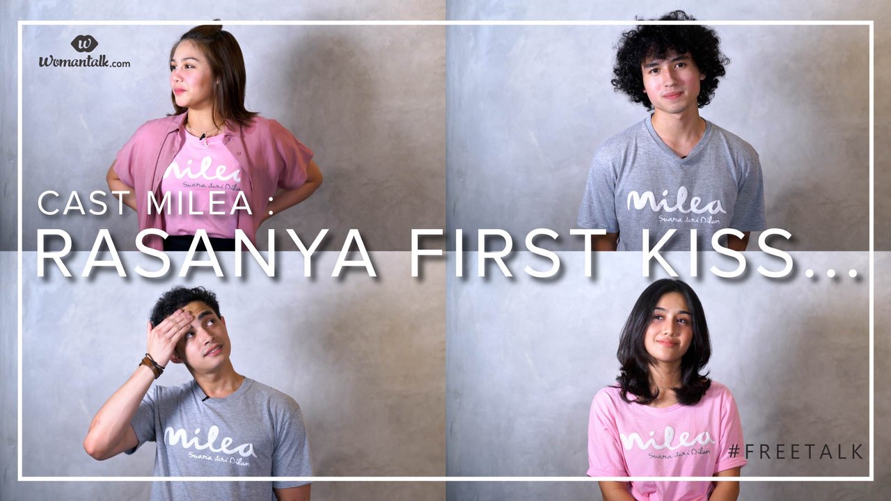 Ciuman Pertama Cast Film Milea: Suara Dari Dilan | Freetalk! - Video ...