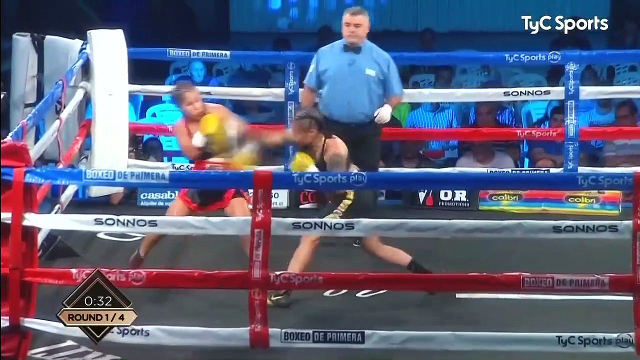 Maria Sol Baumstarh vs Jennifer Sabrina Meza (18-01-2020) Full Fight ...