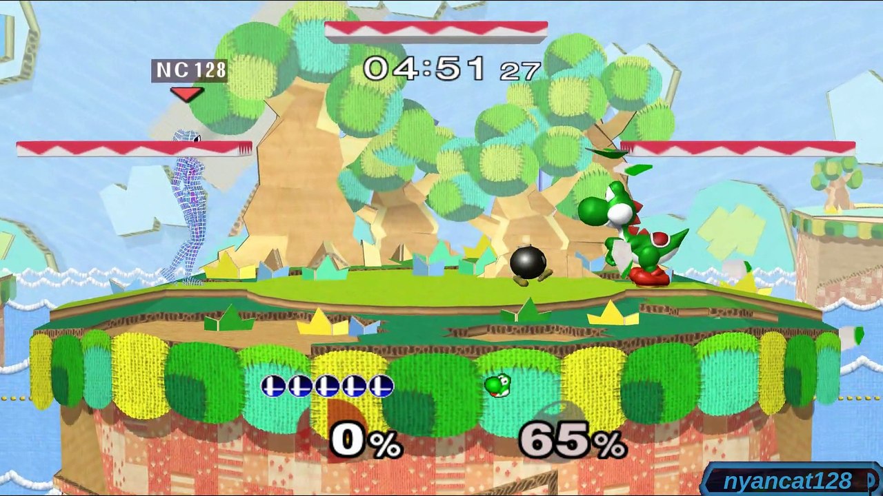 Super Smash Bros. Melee: Classic Mode as Chargeable Smash Attack Female ...