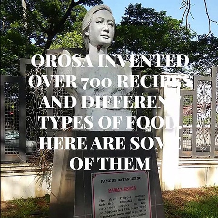 Maria Orosa's Inventions - video Dailymotion