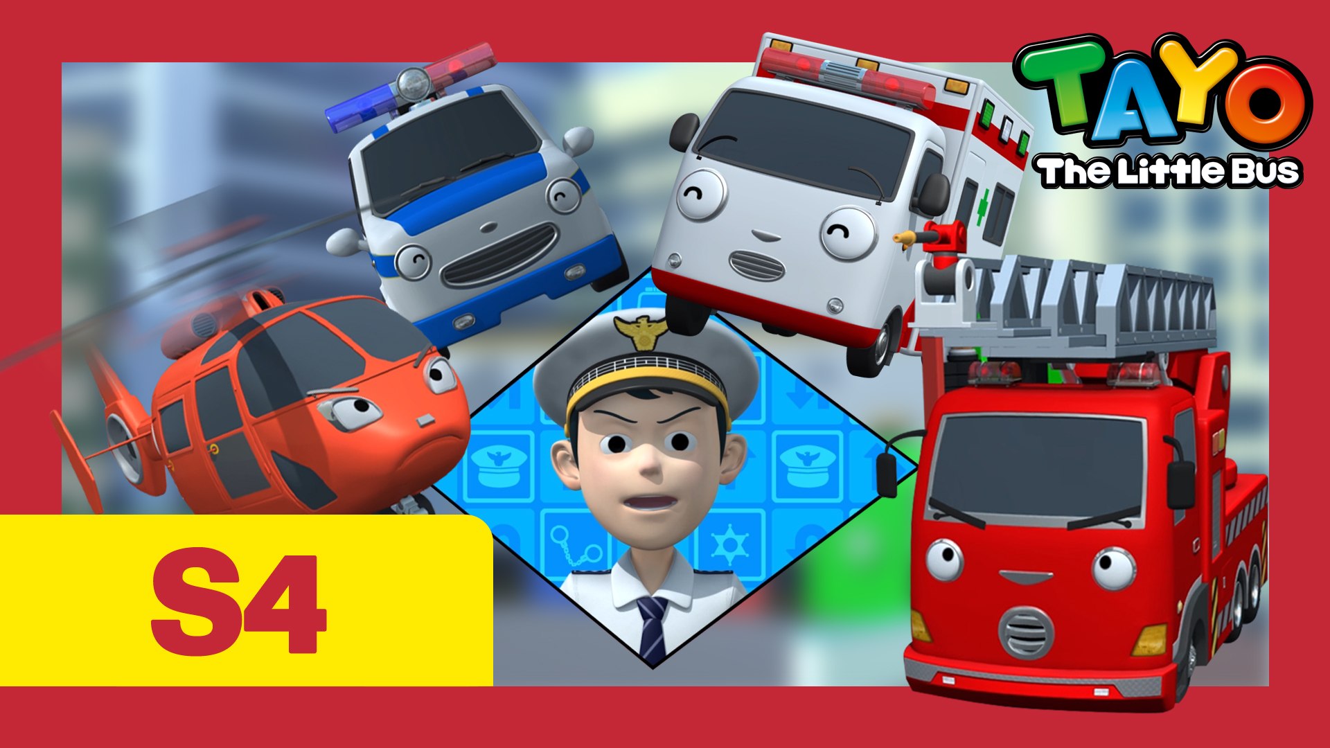 Tayo The Little Bus Markas Penyelamat Menyeramkan | Lagu Mobil