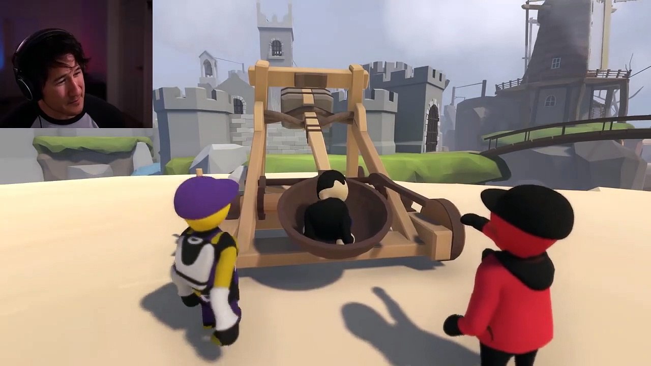 i fell down... go boom... | Human Fall Flat w/ Bob & Wade - Part 2 ...