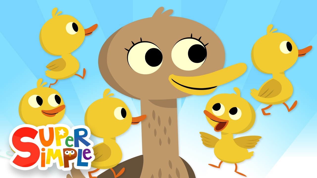 Five Little Ducks | Kids Songs | Super Simple Songs - video Dailymotion