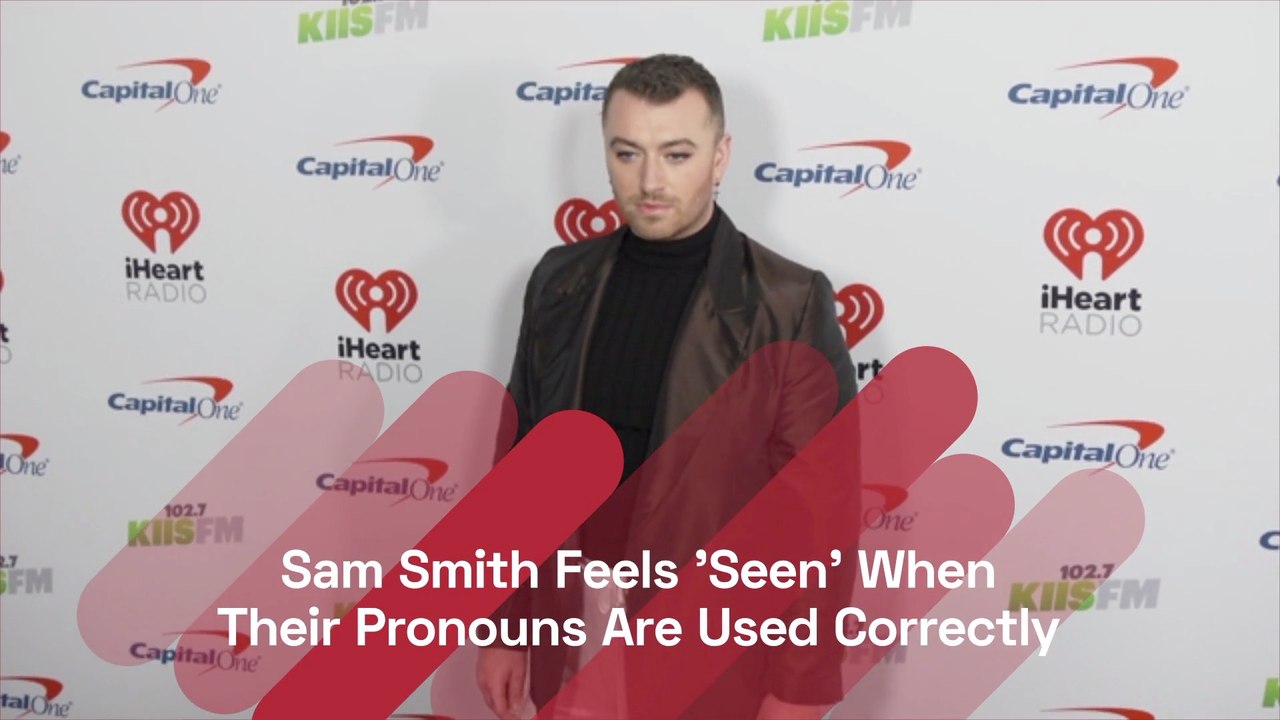 Sam Smith Talks Pronouns - video Dailymotion