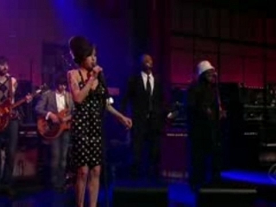 Amy winehouse on david letterman show - video Dailymotion