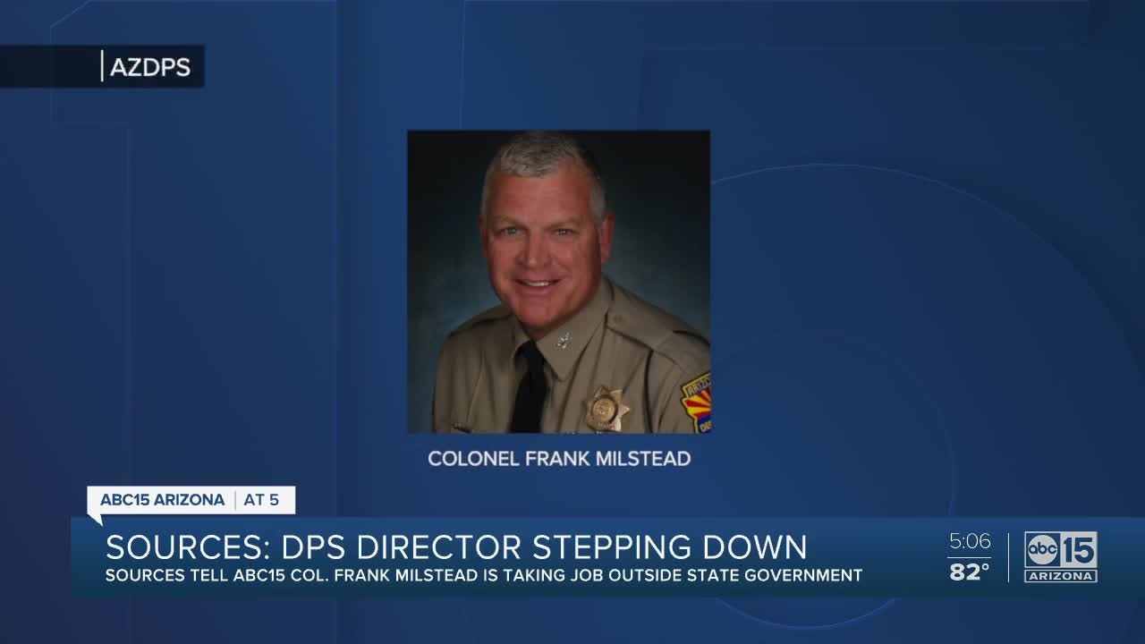 Colonel Frank Milstead stepping down from Department of Public Safety ...