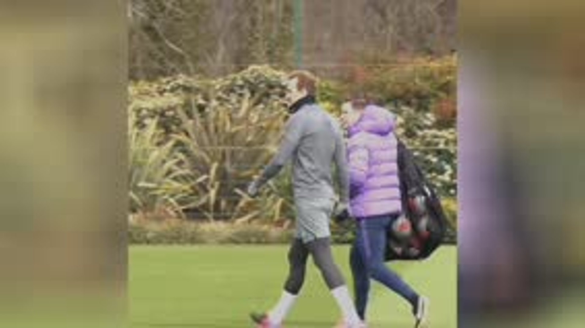 Kane s'est entraîné avec les Spurs