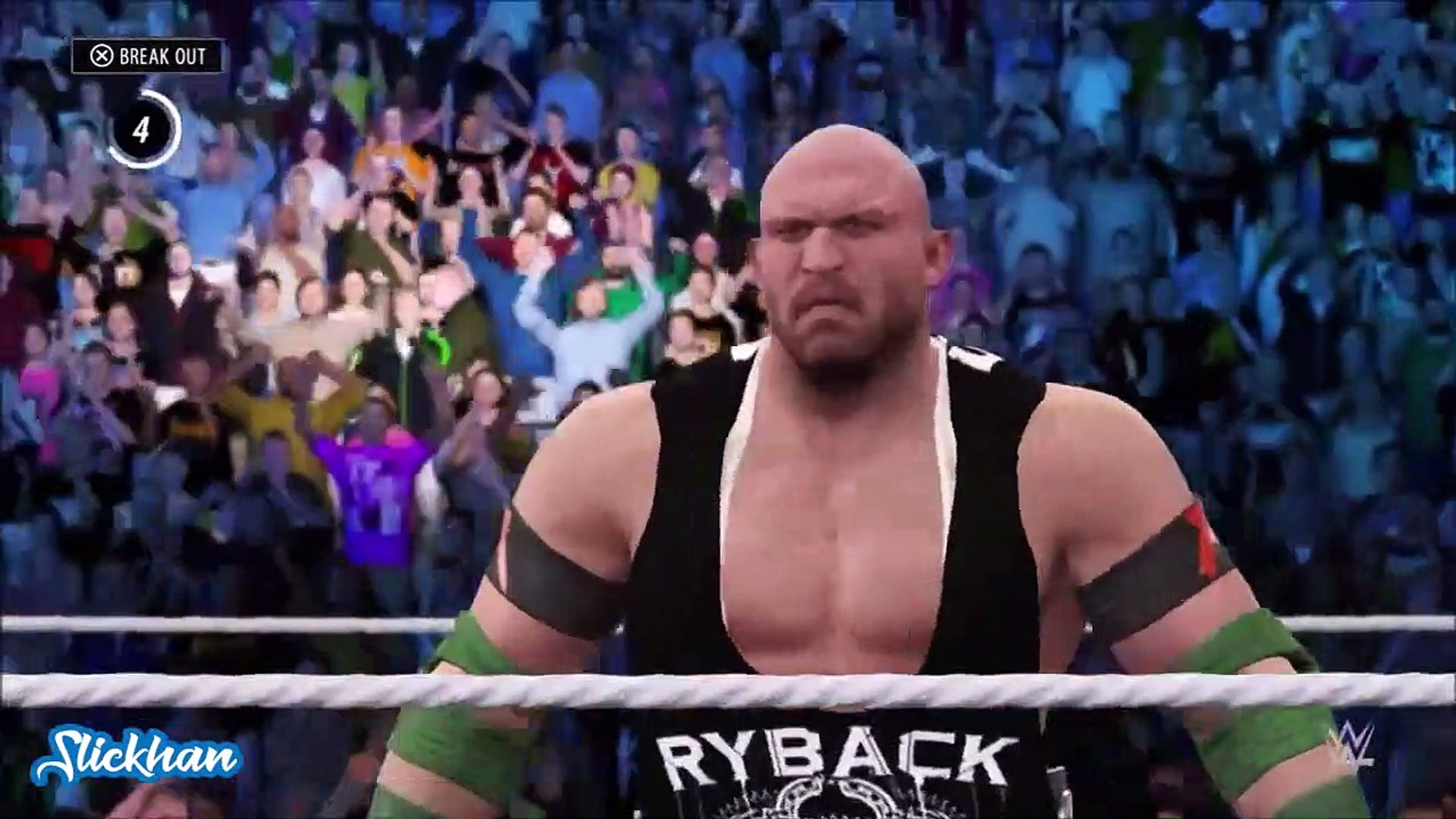 Ryback Vs The Rock