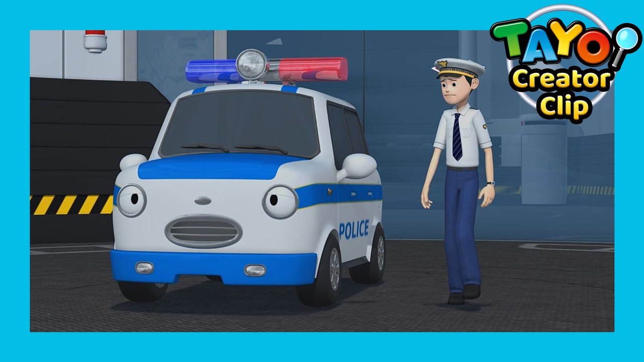 A fantastic duo, Rookie and Pat l Tayo Creator Clip #5 l Tayo the ...