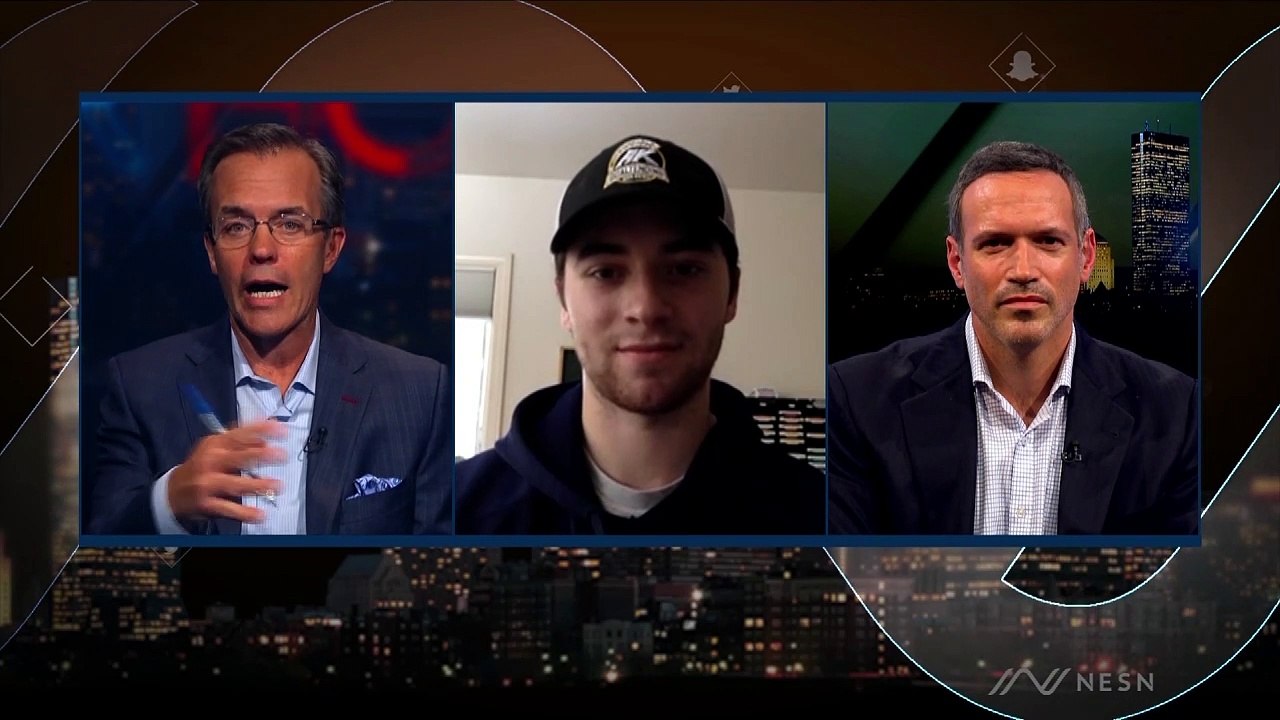 Tom Caron, Adam Pellerin Sit Down With Bruins Prospect Jeremy Swayman ...