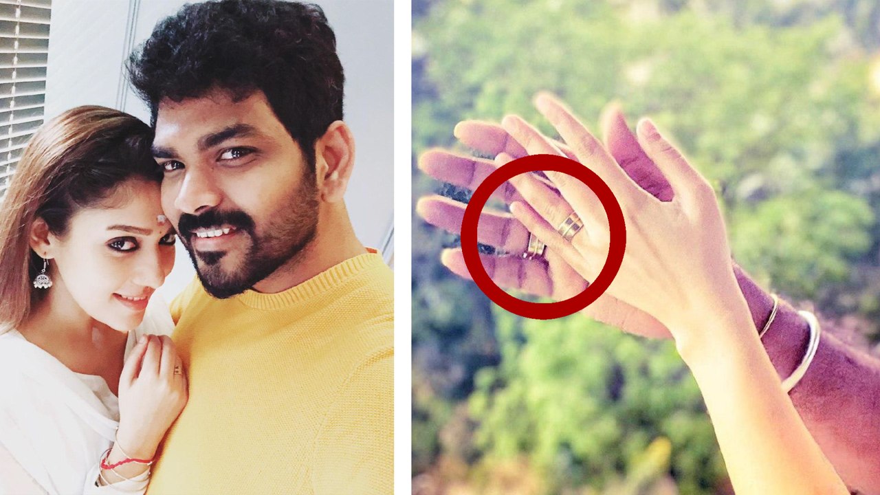 Nayanthara Vignesh Shivan Couple Ring | Have You Noticed? | Netrikann ...
