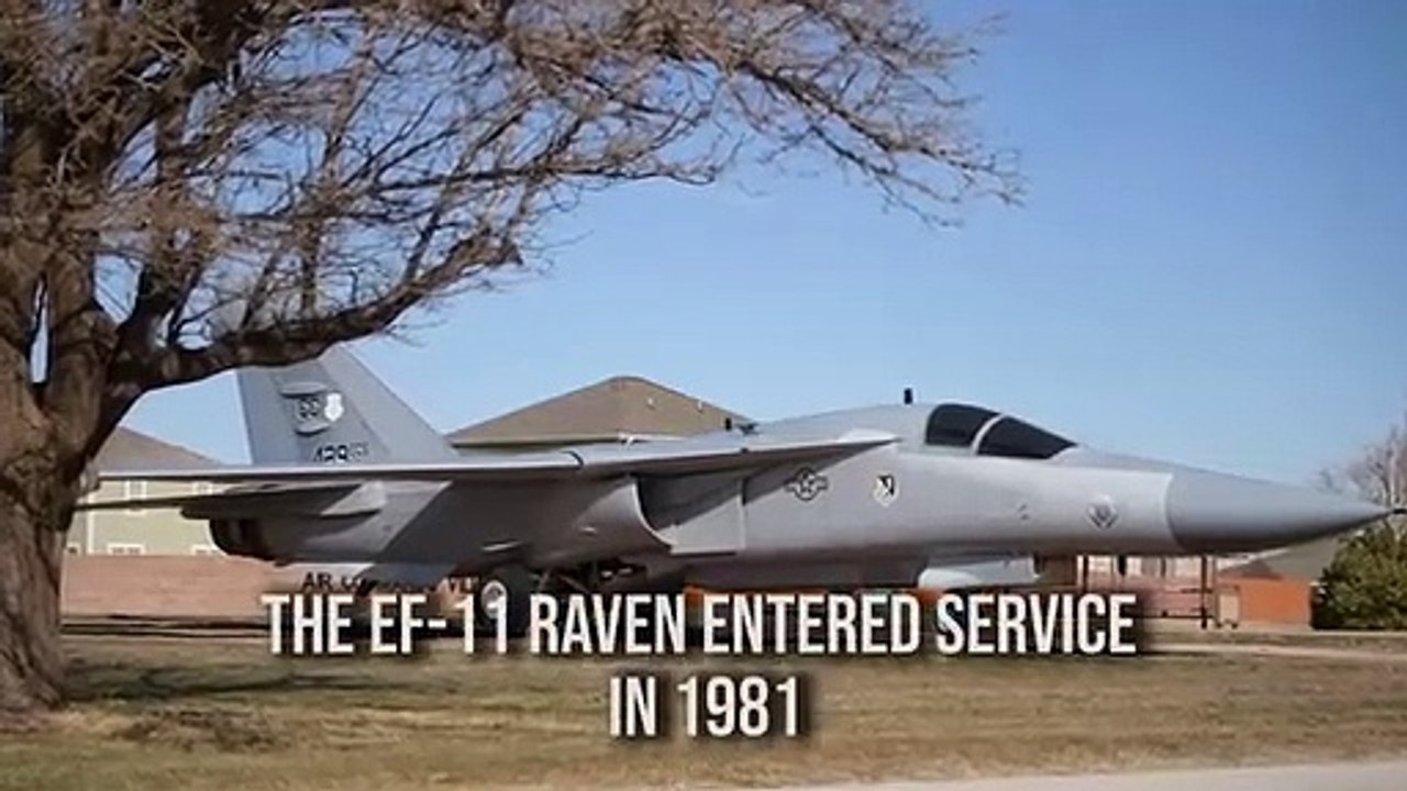 US Air Force - EF-111 Raven - Electronic Warfare Aircraft - video ...