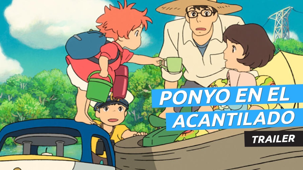 Ponyo en el acantilado (2008) - Trailer en español - Vídeo Dailymotion