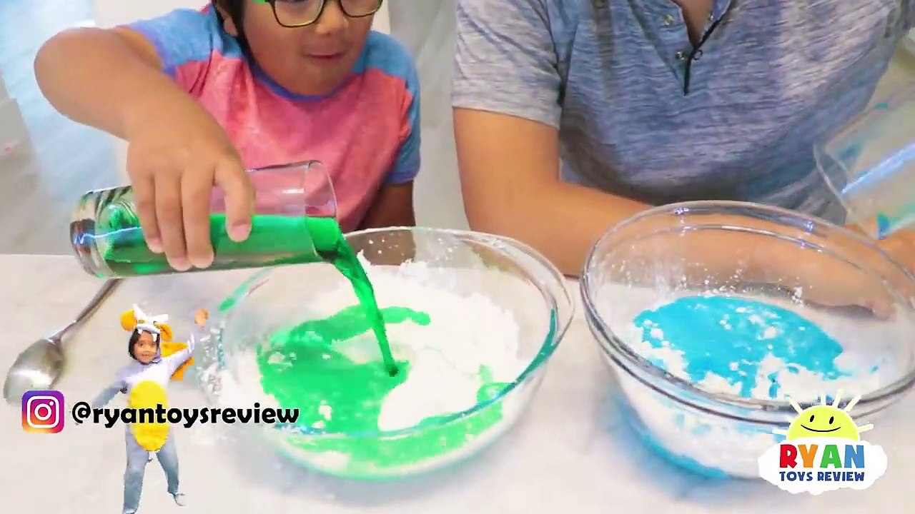 How to Make OOBLEK! DIY Slime at Home with Ryan!!! - video Dailymotion