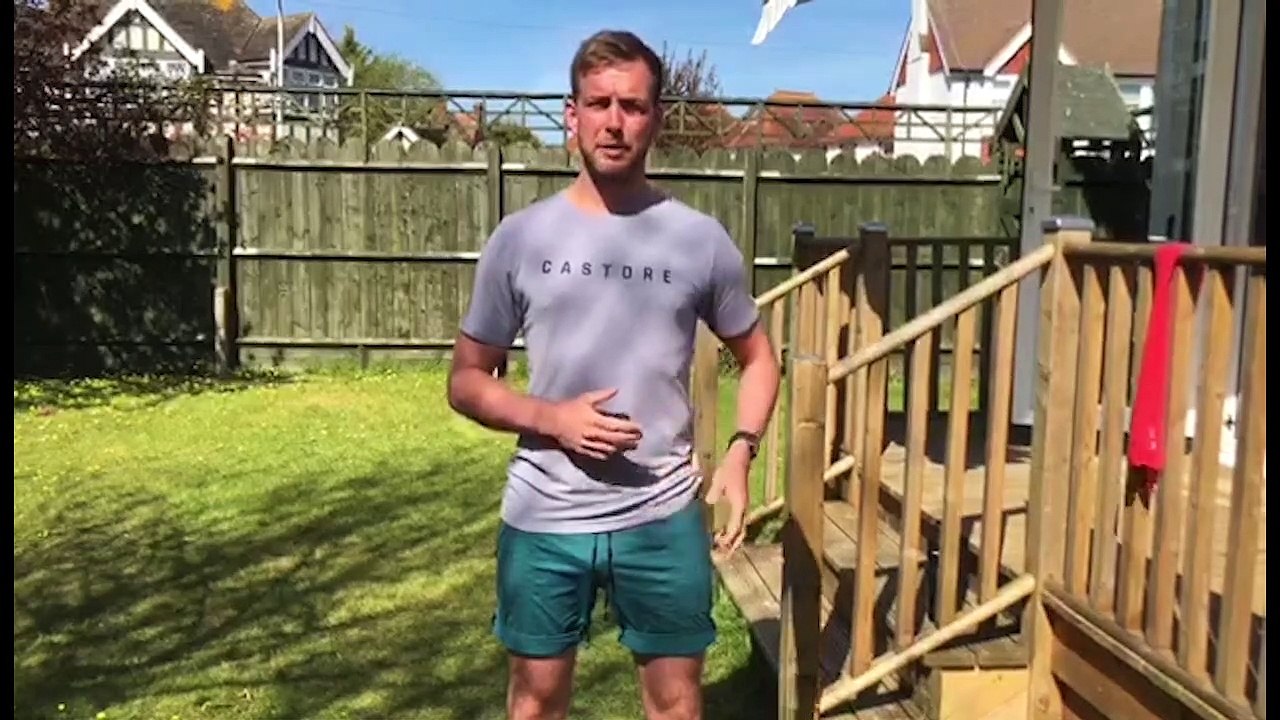 Part 3: Sports therapist Ryan Keats' isolation exercises (Eastbourne ...