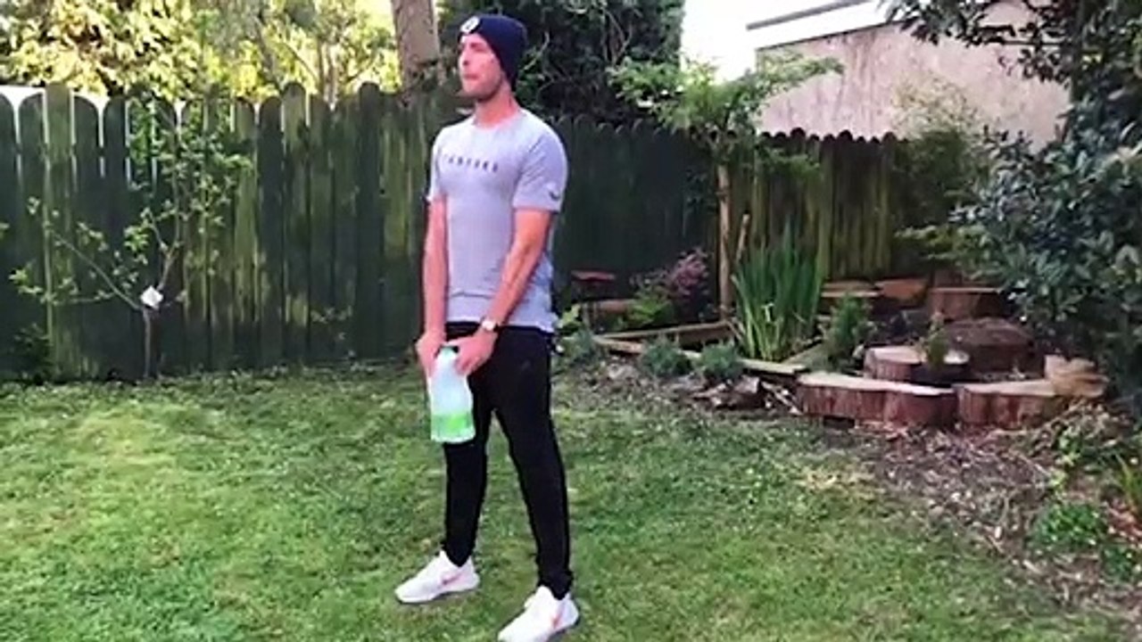 Ryan Keats' isolation exercises part 4 (Eastbourne Herald) - video ...