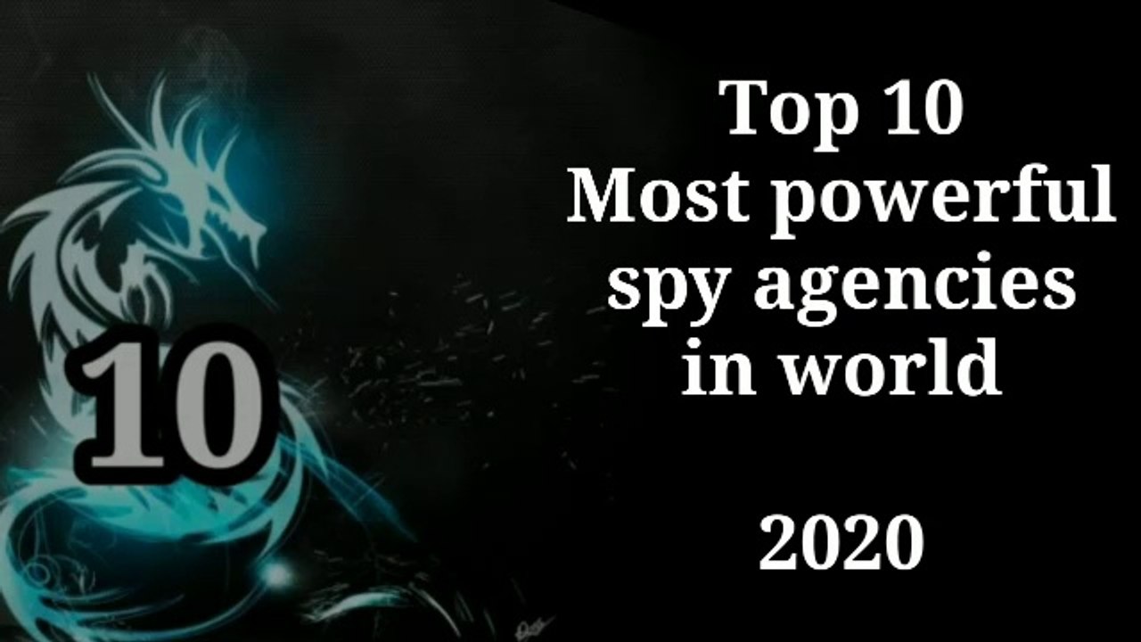 Top 10 Most Powerful Spy Agencies in the world in 2020 | - video ...