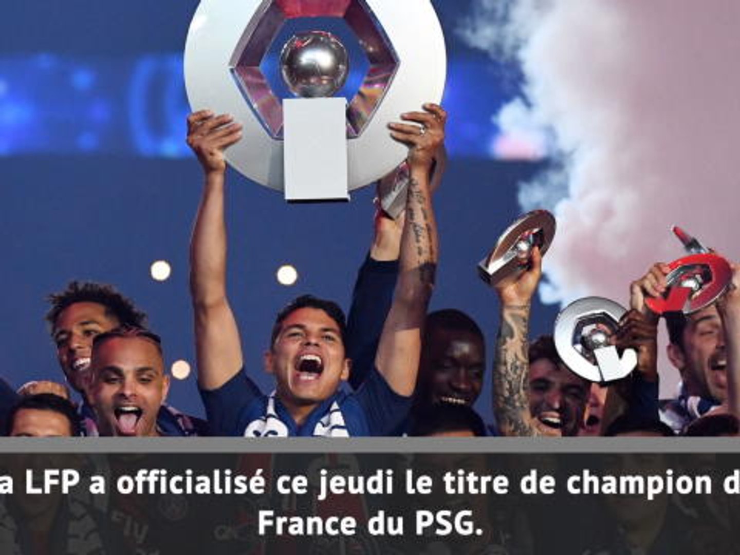 Ligue 1 - Le PSG officiellement champion de France