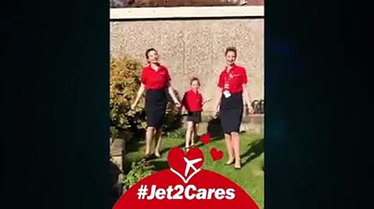 Jet2 staff recreate television Jess Glynne advert - video Dailymotion
