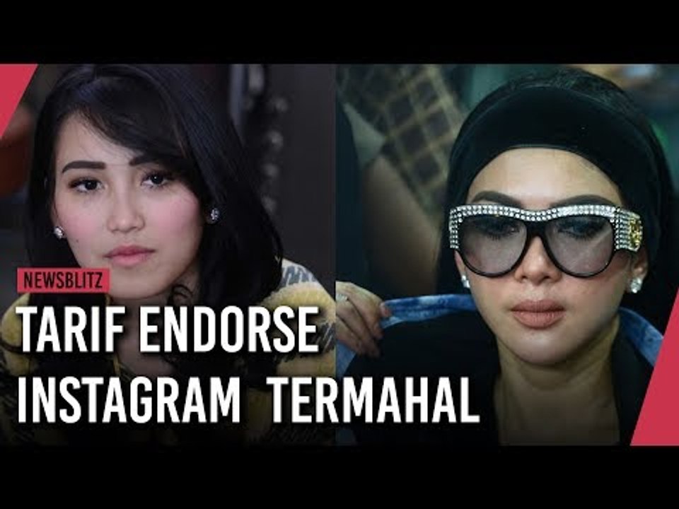 Artis Indonesia Dengan Tarif Endorse Instagram Termahal - Video Dailymotion