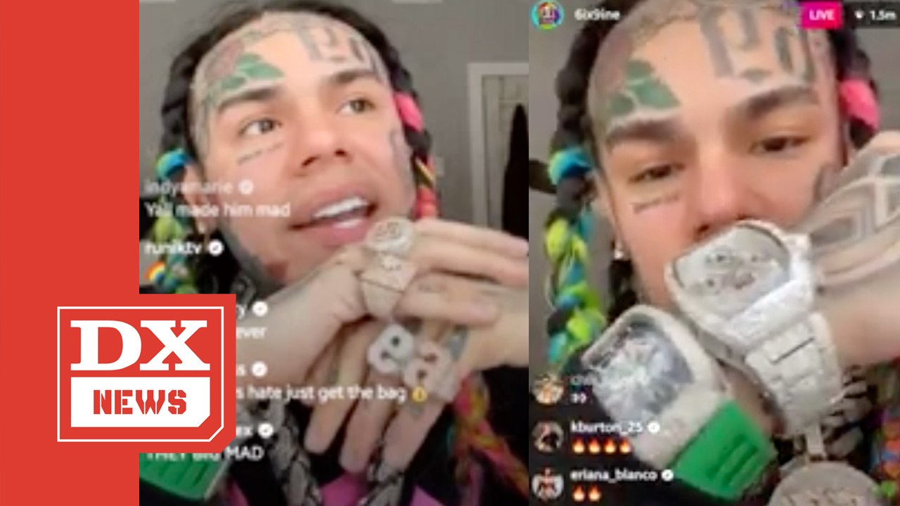 Tekashi 6ix9ine Apologizes For Snitching During Record-Breaking ...