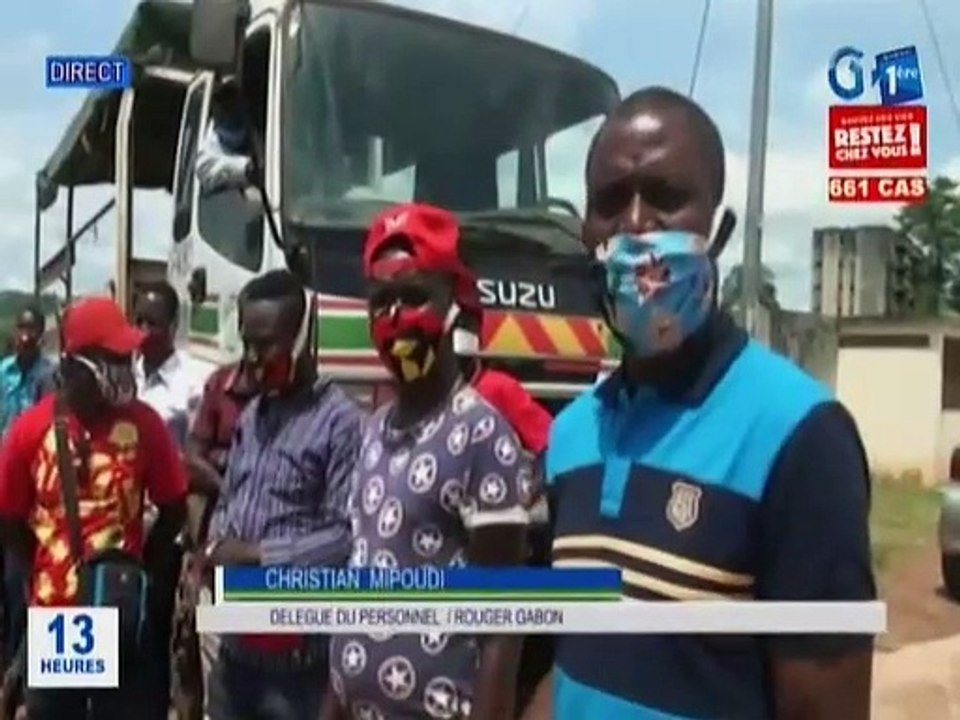 RTG / Front Social - Des agents de Rougier Gabon en chômage technique à ...