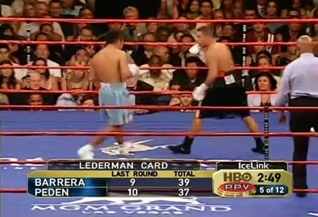Marco Antonio Barrera vs Robbie Peden (17-09-2005) Full Fight - video ...