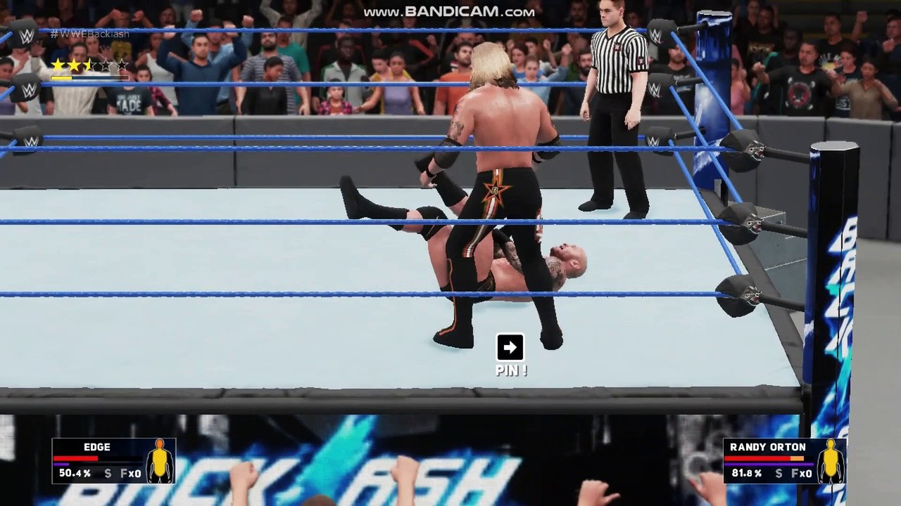 wwe 2k edge vs randy orton a straight up history bracking match at ...