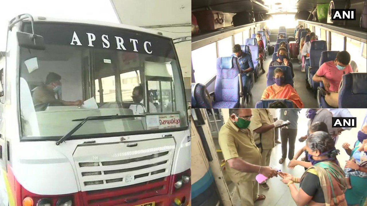 RTC Buses Resume Their Services In Andhra Pradesh - video Dailymotion