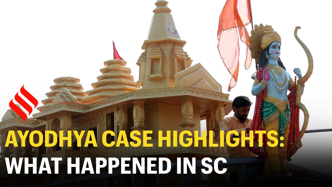 Ayodhya case: Highlights of arguments in Supreme Court | Ram Mandir ...