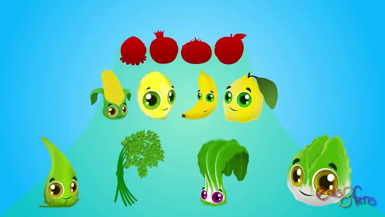 Sebzeler & Meyveler - Edis ile Feris 30 Dakika Çizgi Film Çocuk ...