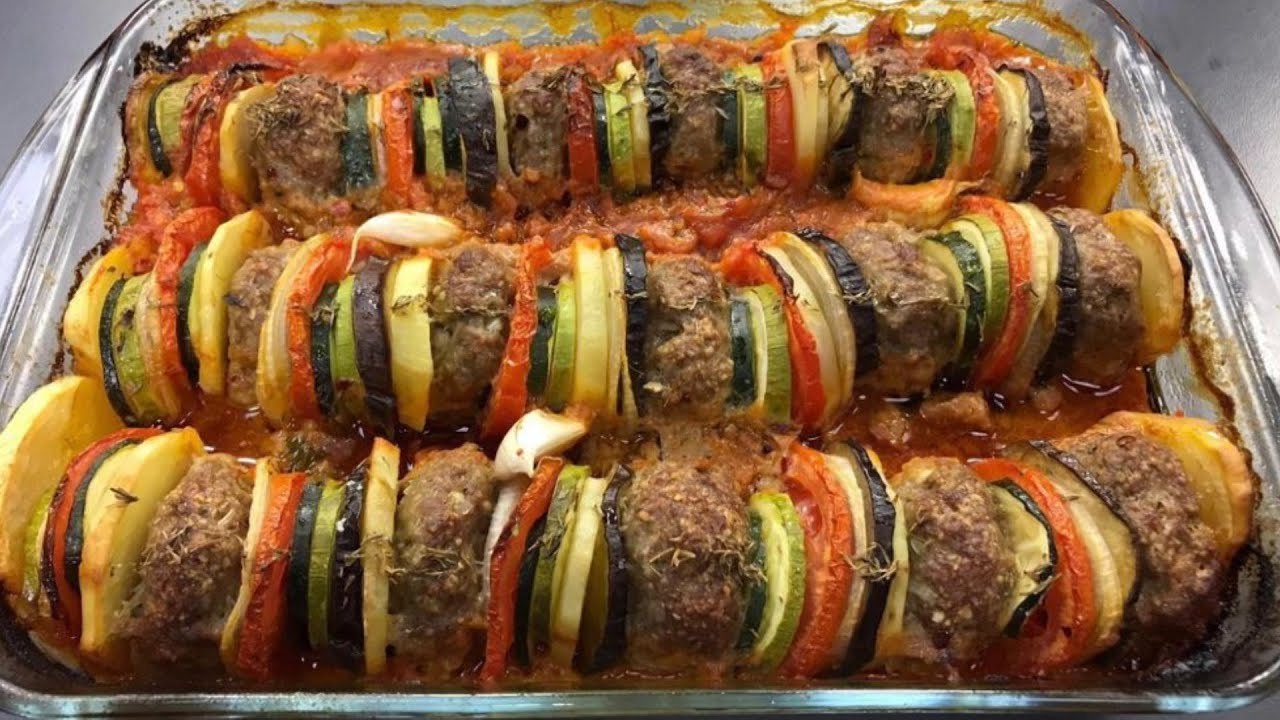 Perime me qofte në furrë nga zonja Vjollca - video Dailymotion