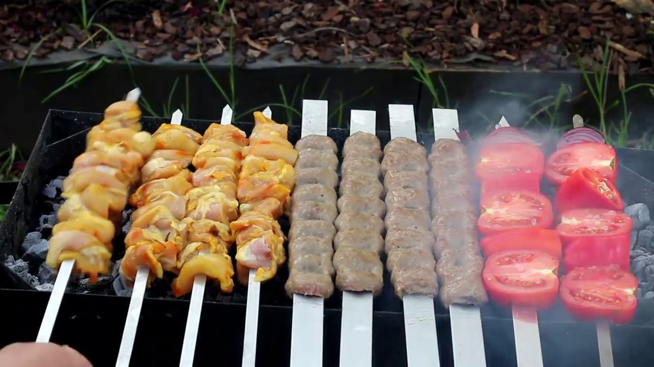 Joojeh Kabab Koobideh Kabab Barg Recipe Persian Kebabs - video Dailymotion