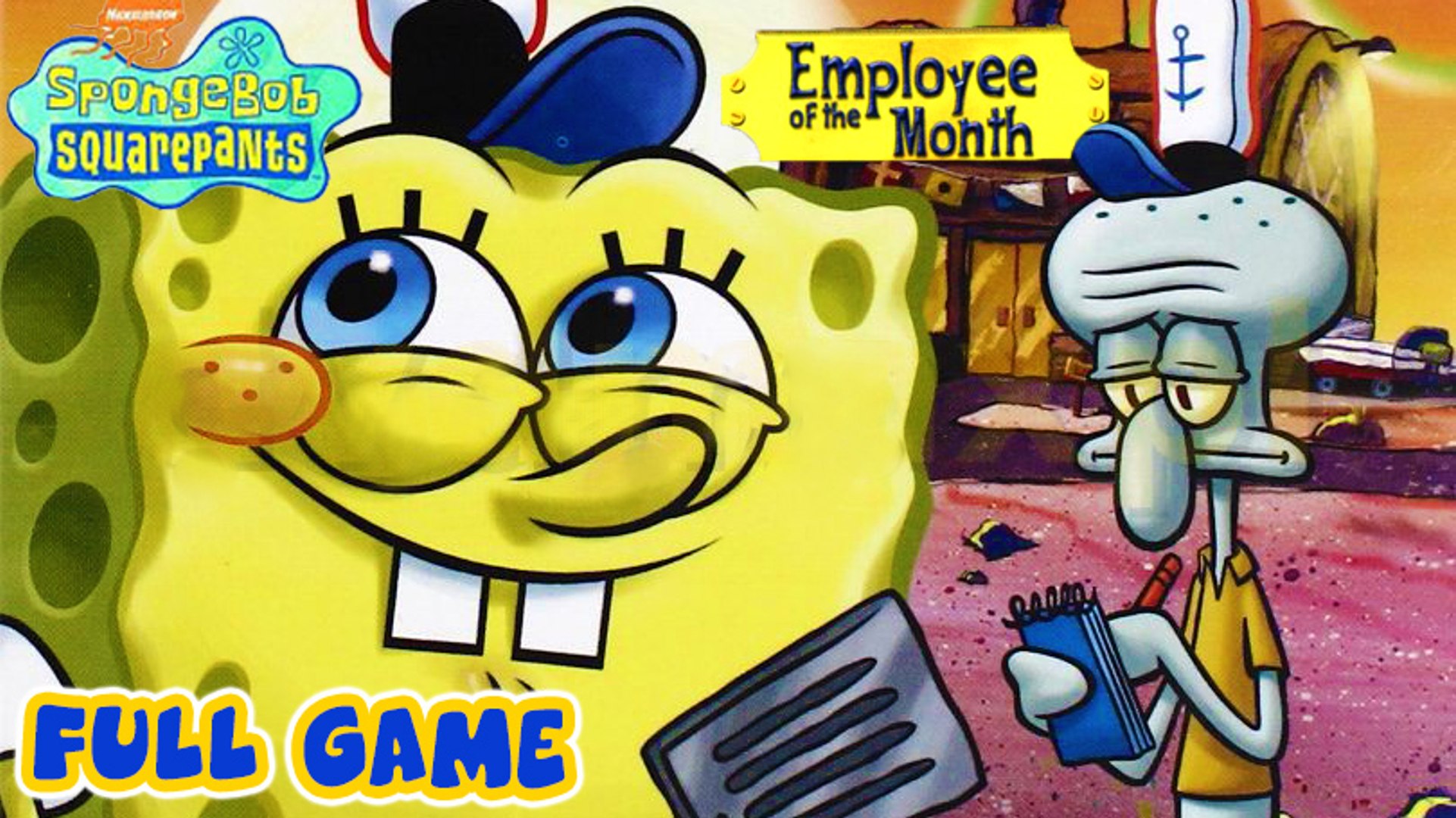 Spongebob Squarepants Employee Of The Month Pc Game