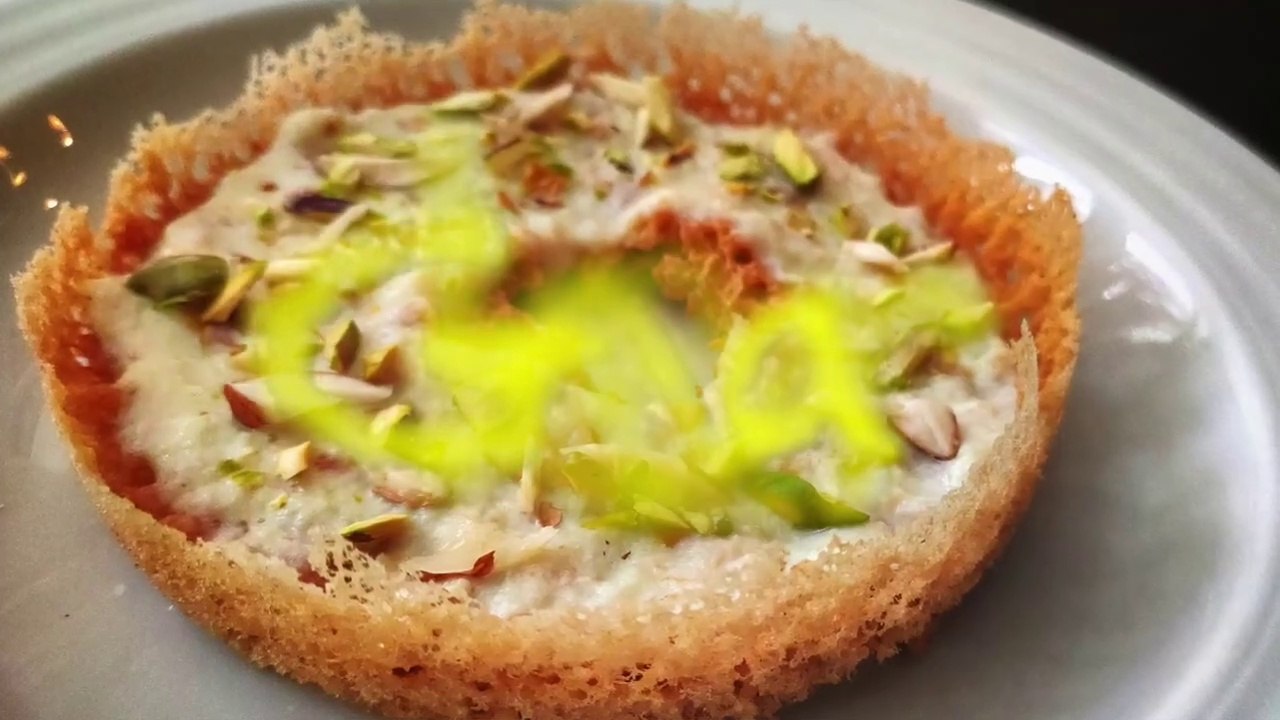 हलवाई जैसा परफेक्ट मलाई घेवर घर पर बनाने का तरीका | Rajasthani ghevar ...