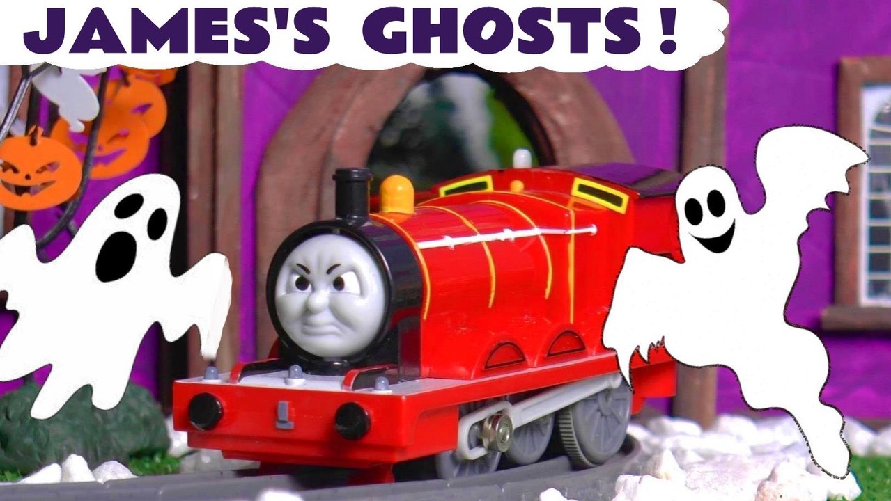 James Ghost from Thomas and Friends Spooky Toy Story with the Funny ...