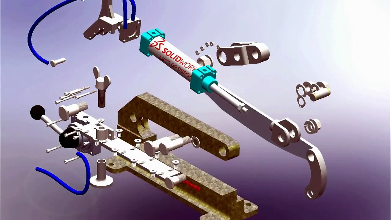 Pneumatic based Sheet metal cutter Solidworks - video Dailymotion