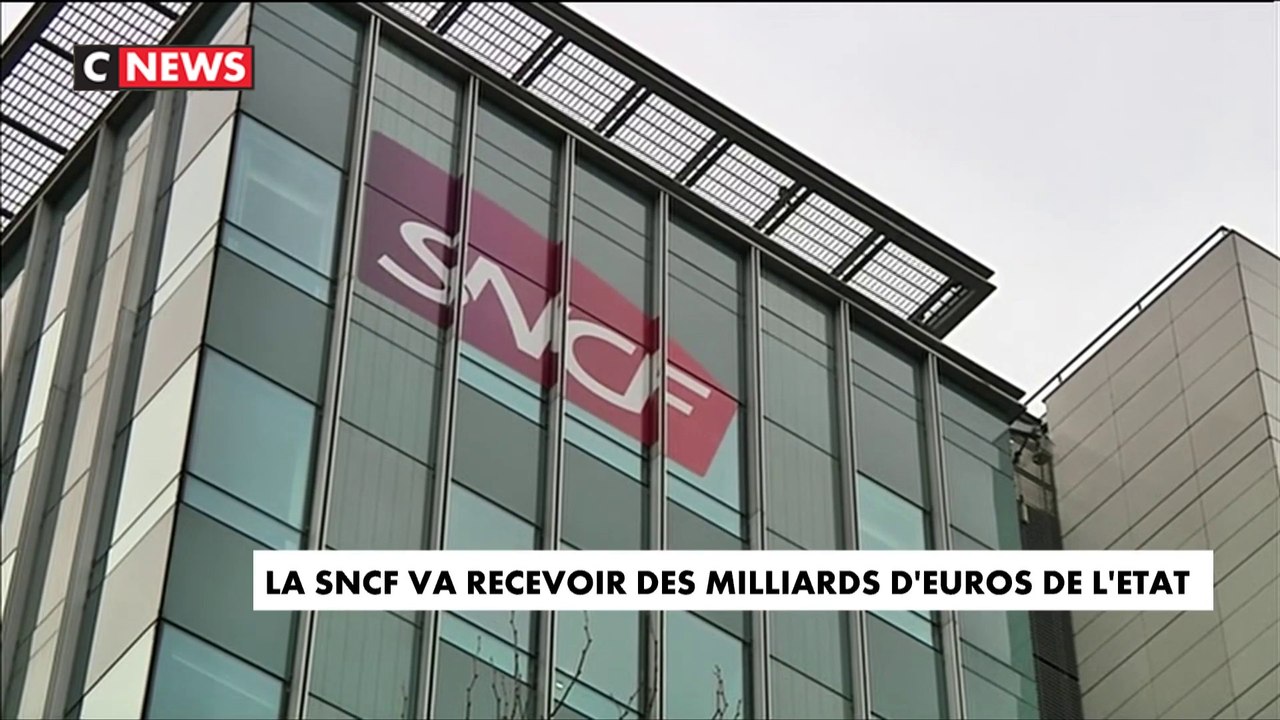 La SNCF va recevoir des milliards d'euros de l'Etat - Vidéo Dailymotion