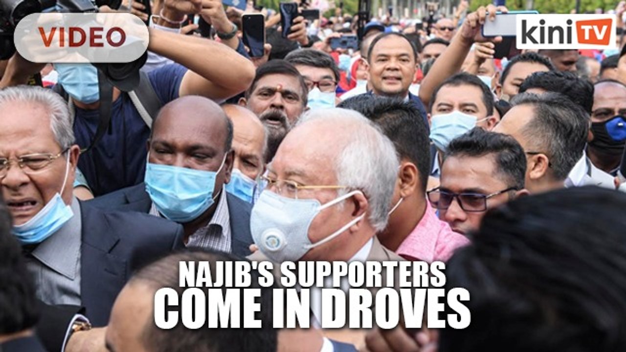 Thousands march with Najib chanting 'Bossku' - video Dailymotion