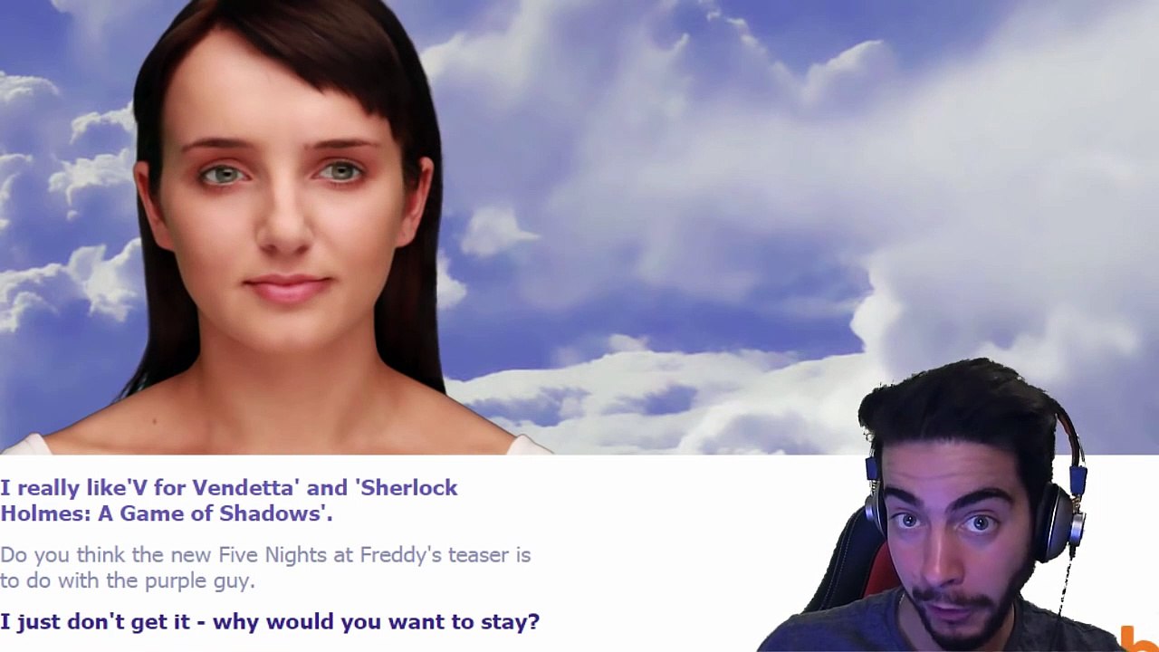 FNAF 4 SECRETS & MYSTERIES with Cleverbot Evie || Five Nights at Freddy ...