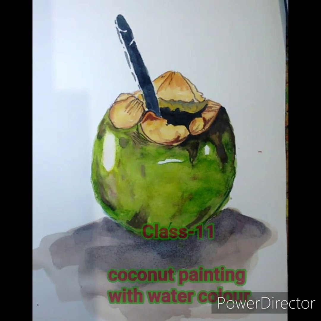 Coconut Painting