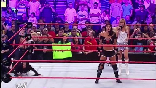 WWE Raw 2005 - Bra & Panties Match - Torrie, Candice, & Victoria vs. Trish & Ashley - video ...