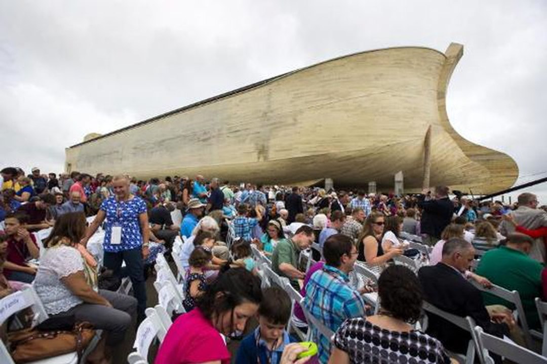 Life-sized Noah's Ark to open in Kentucky - video Dailymotion