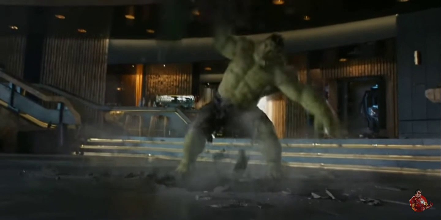 Hulk Vs Loki _ Puny God - Hulk Smashing on Loki // The Avengers (2012 ...