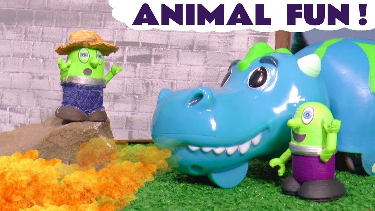 Funny Funlings Animal Fun Rescue with Thomas and Friends and Dinosaurs ...