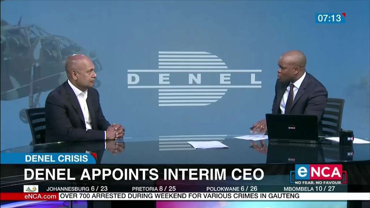 Denel appoints interim CEO - video Dailymotion