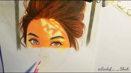 Realistic Drawings by Sadaf Shah Art - Dailymotion