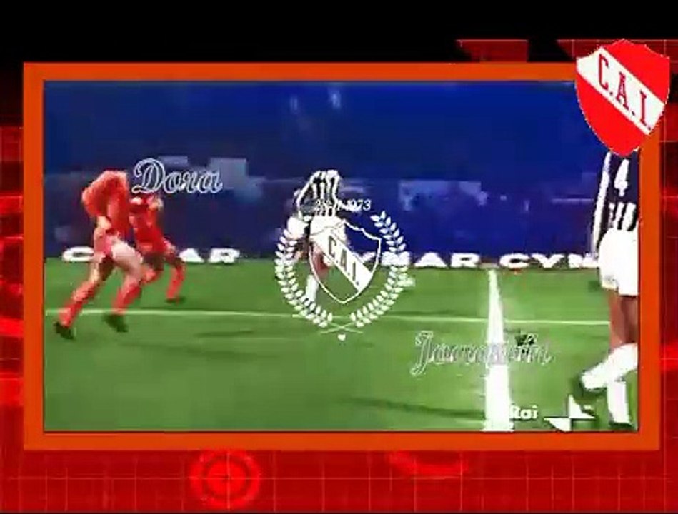 Gol en colores de Ricardo Bochini a la Juventus por la Copa ...