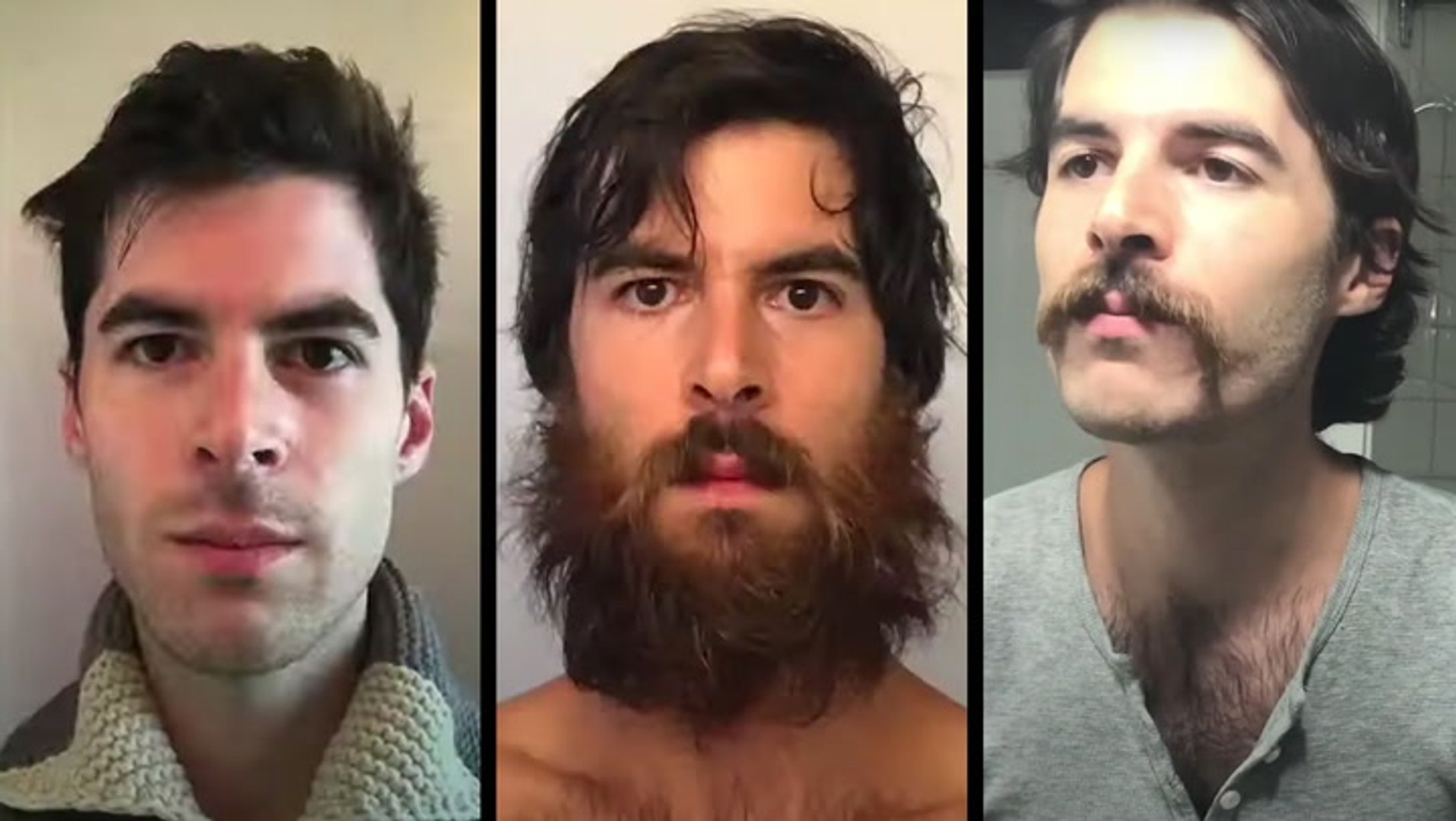 Mustache Time Lapse